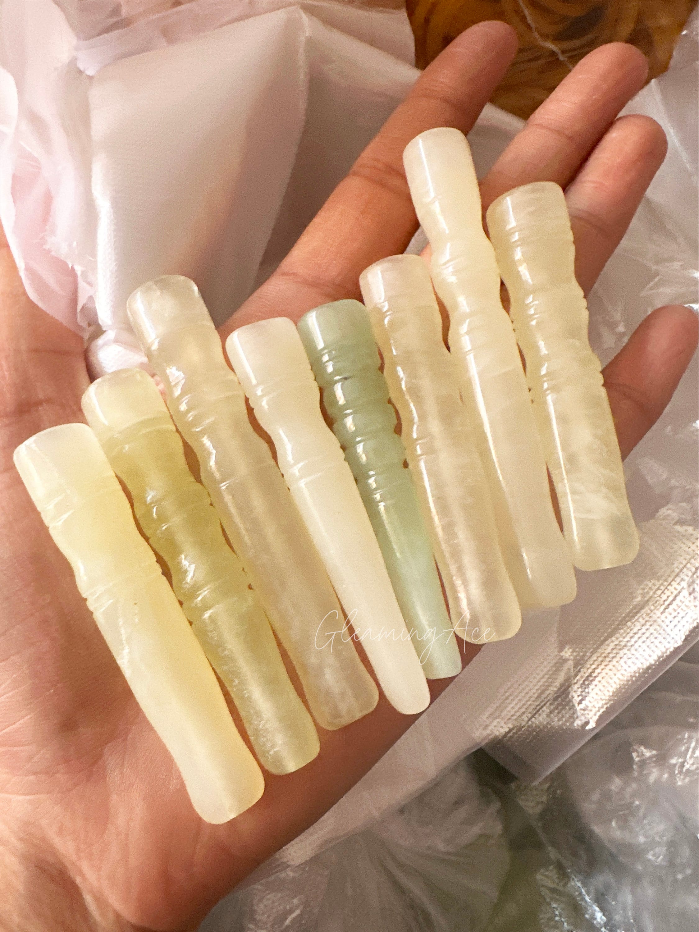 Natural Xiu Jade Cigarette Holders, Handmade Jadite Tobacco Pipe ...