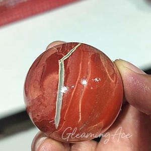 High Quality Red Jasper Sphere - Etsy