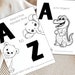 Baby's First ABC Baby Shower Coloring Book | Animal Alphabet Coloring ...