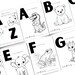 Baby's First ABC Baby Shower Coloring Book | Animal Alphabet Coloring ...