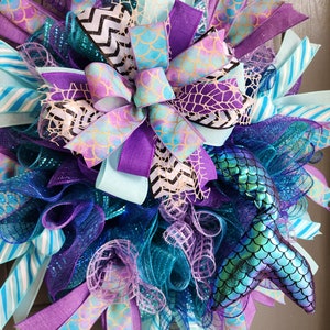 Introducing the Absolutely Gorgeous Mermaid Wreath With Movable Mermaid ...
