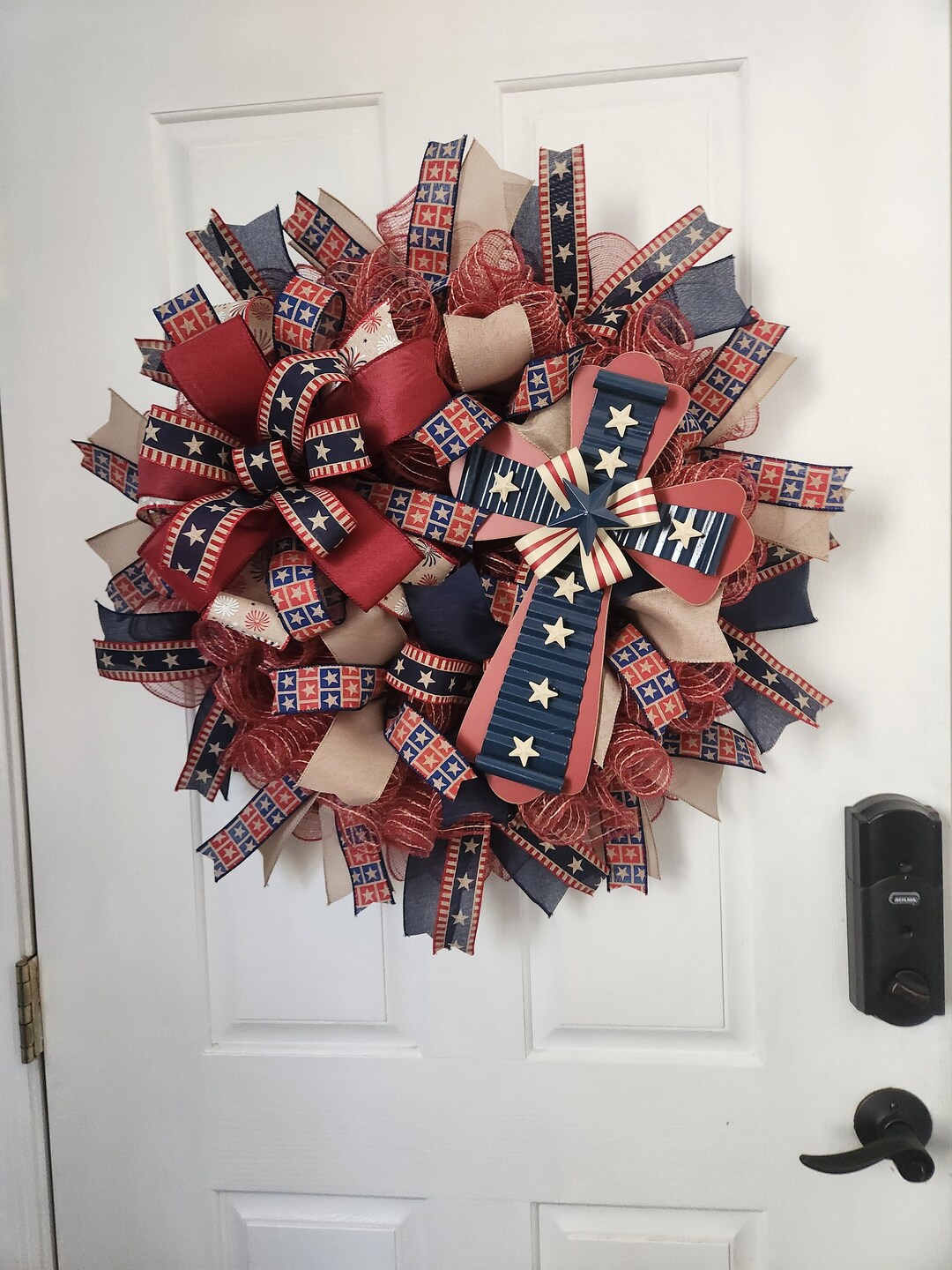 Americana Wreath, Memorial Day Wreath, 4th of July Wreath, Labor Day ...
