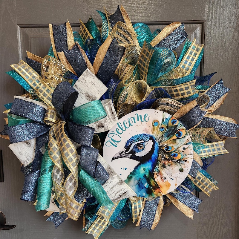 Peacock Home Decor - Etsy