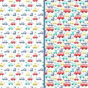 Cars Seamless Pattern, Kids Clip Art, Svg Files, Instant Download, Cars ...