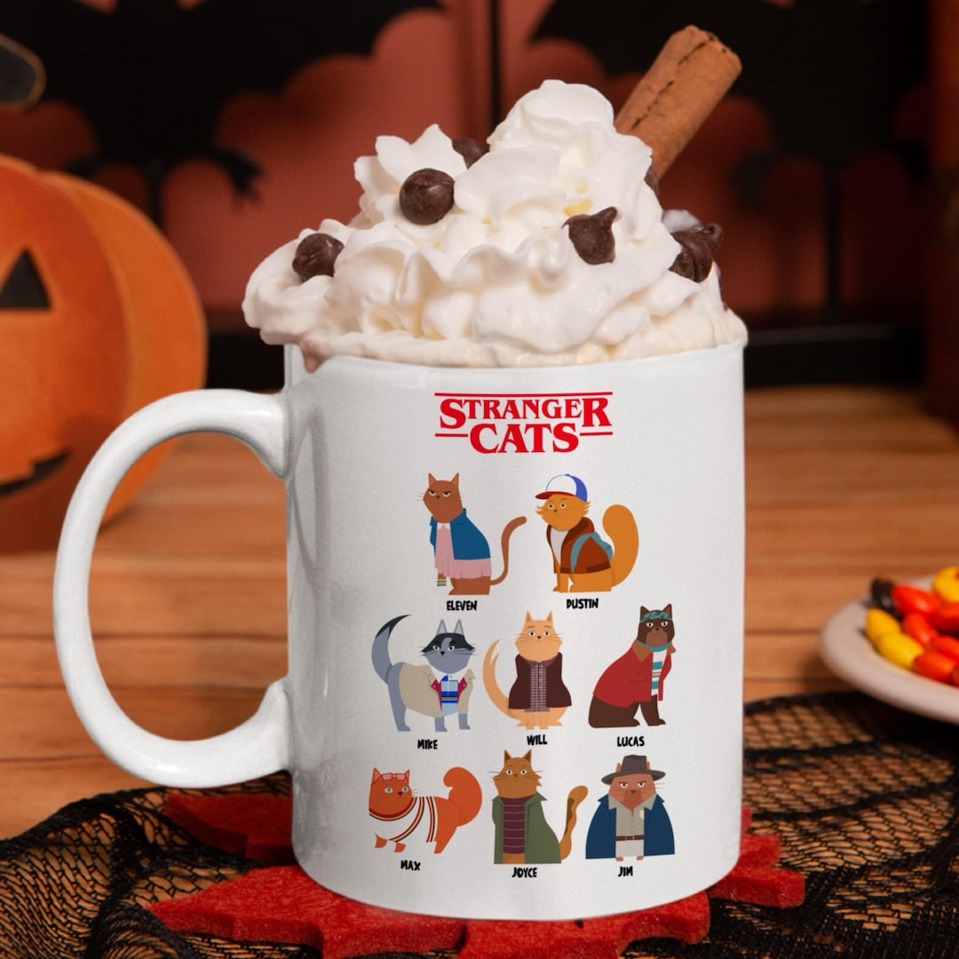 Stranger Things Mug, Gift Stranger Things, Stranger Things Merch ...