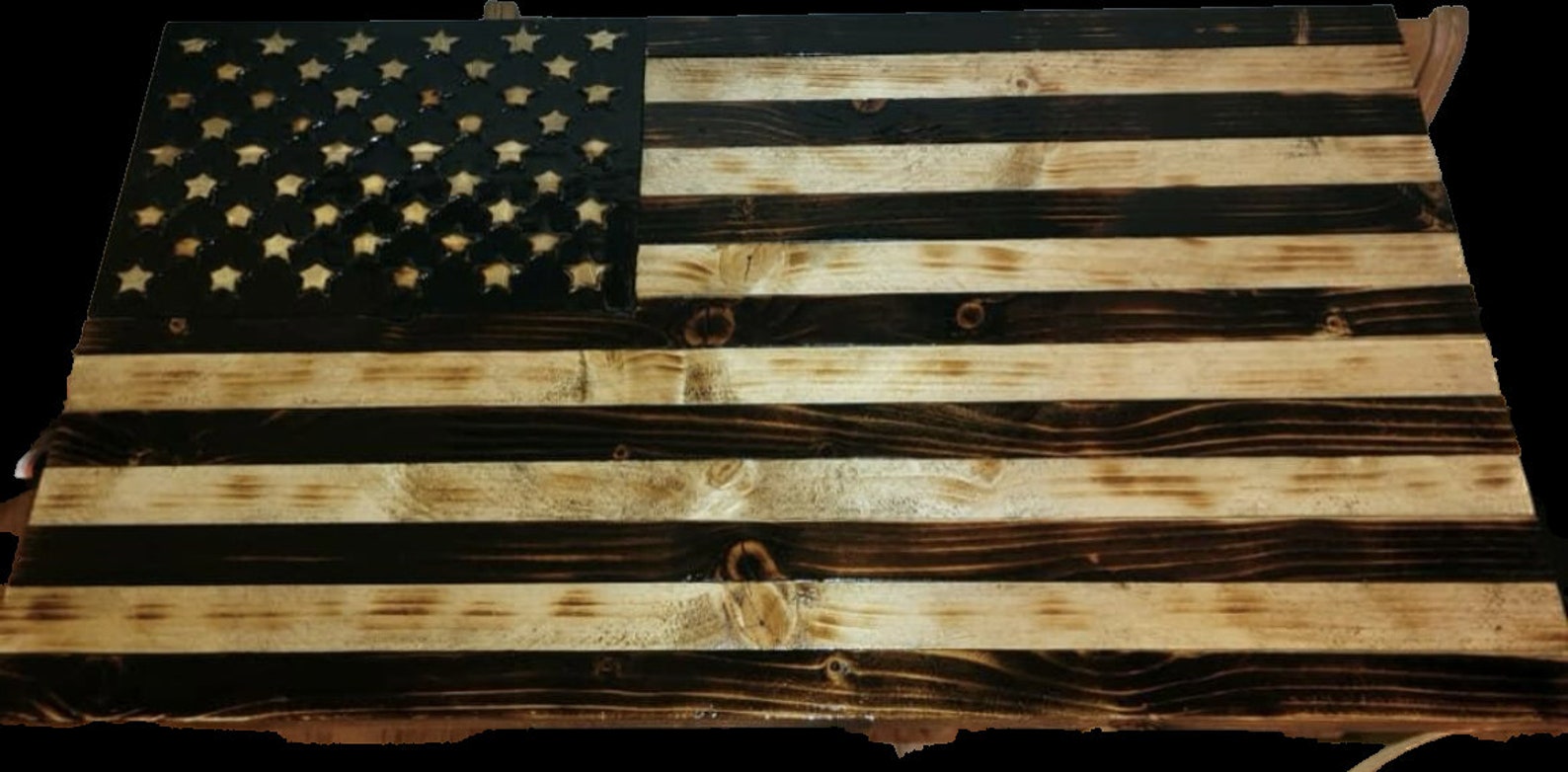 Rustic American Flag - Etsy