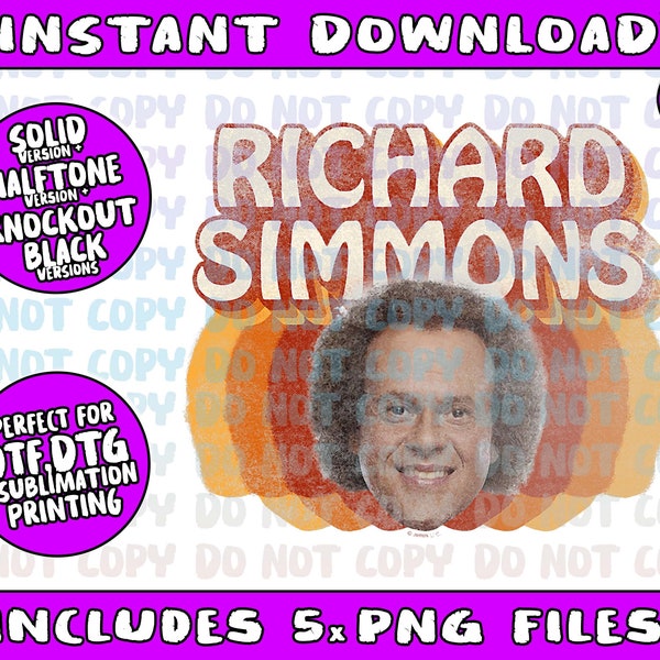 Richard Simmons Svg - Etsy