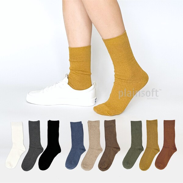 100% Cotton Socks Women - Etsy
