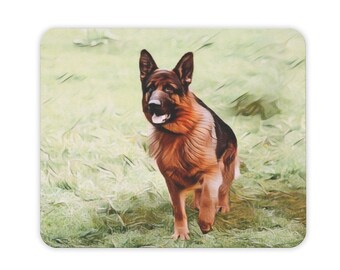 German Shepherd Mouse Pad - Etsy