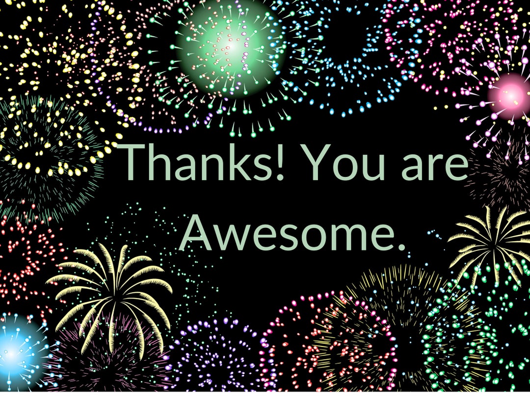 You Are Awesome Sign | Printable PDF, PNG (instant Download) - Etsy