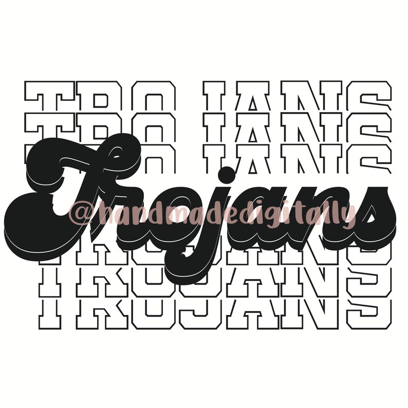 Trojan SVG, Trojan PNG, Trojan Clipart, T-shirt Design - Etsy