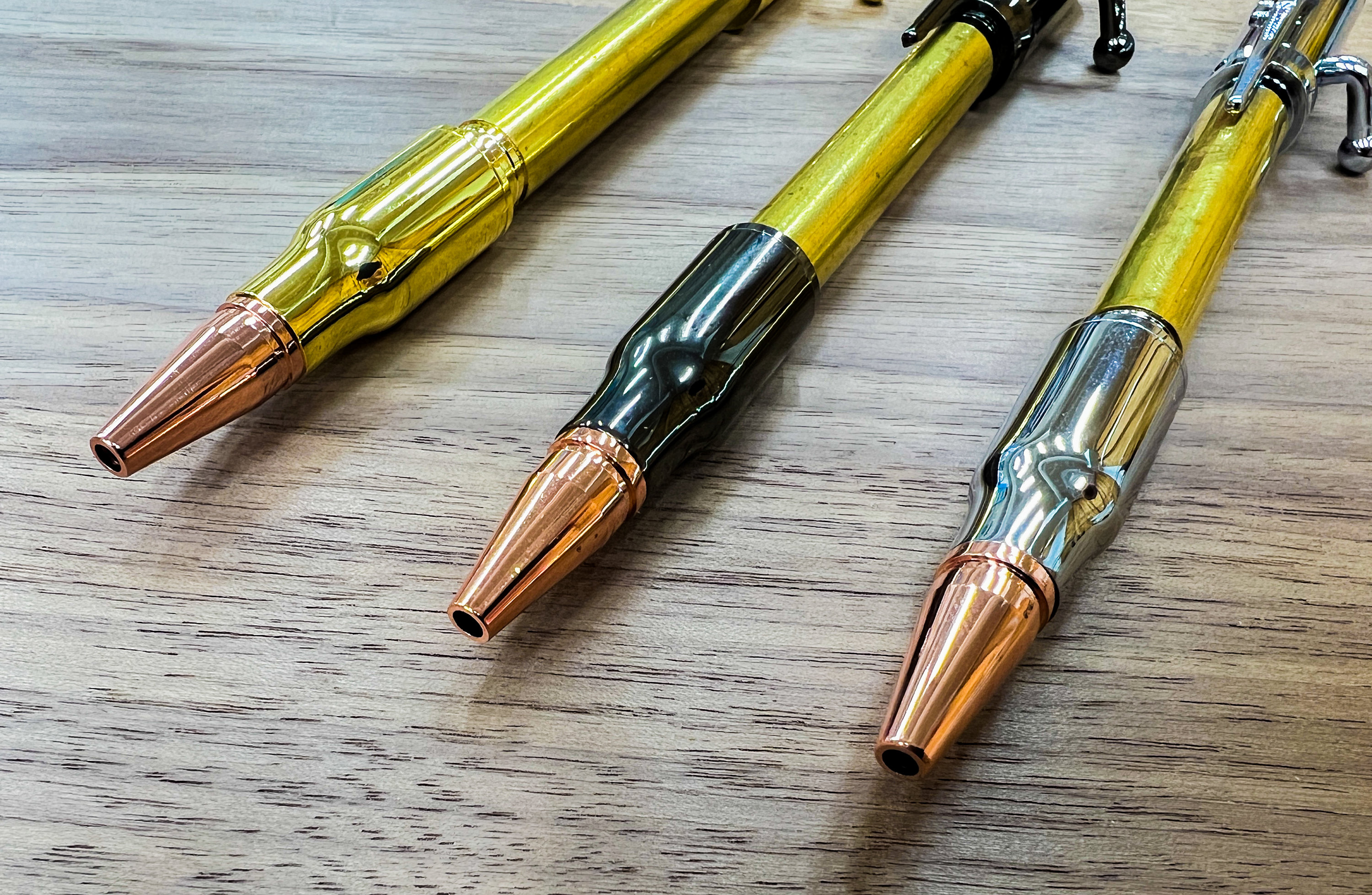 Bolt Action Pen Kits (gun Metal, Chrome, and Gold) - Etsy