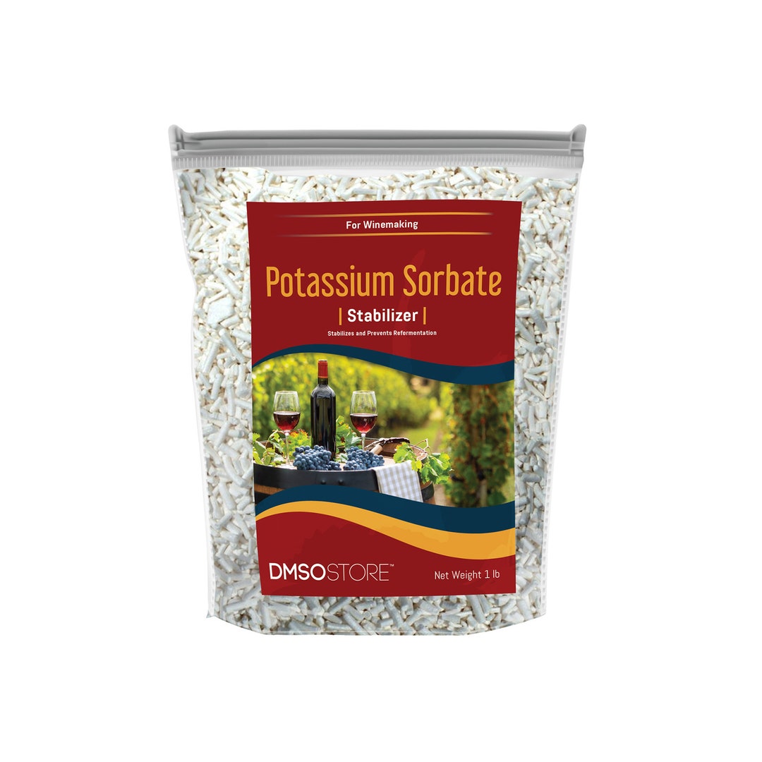 Potassium Sorbate 1 Lb. Wine Stabilizer for Wine Making - Etsy