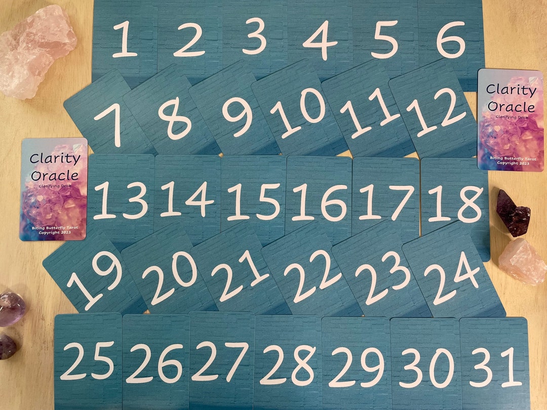 Clarity Oracle - Clarifying Oracle Deck - Etsy