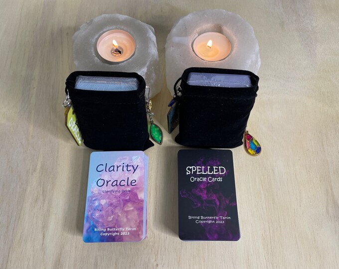 Spelled & Clarity Oracle Deck Bundle - Etsy India