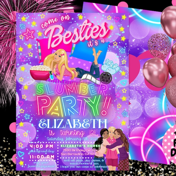 Sleepover Party - Etsy