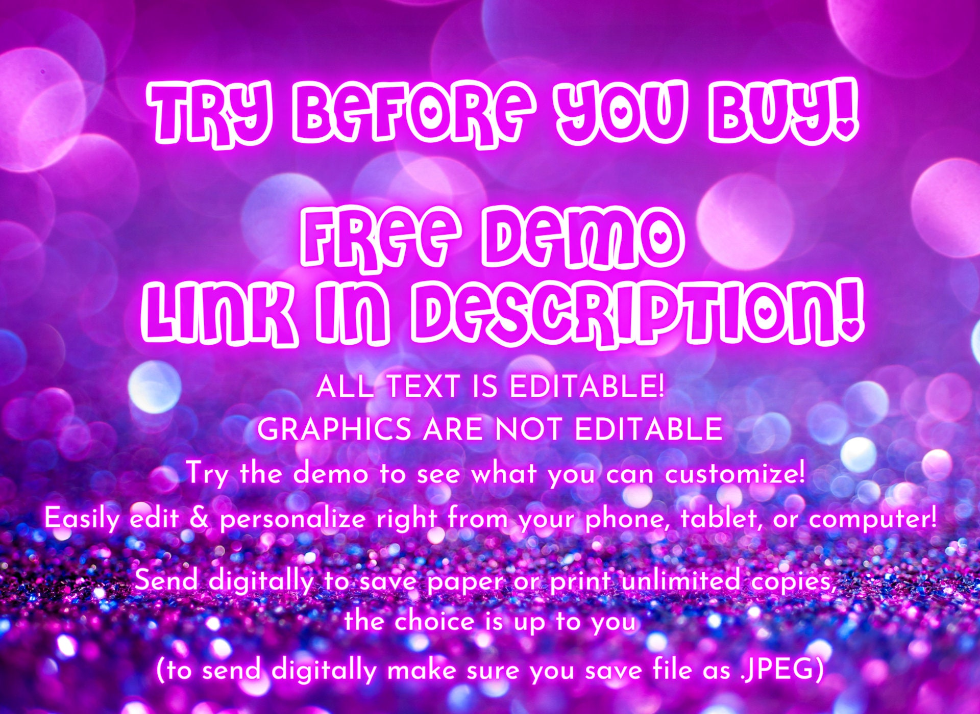 Barb Doll Invitation, Barb Doll Birthday, Editable Barb Template ...