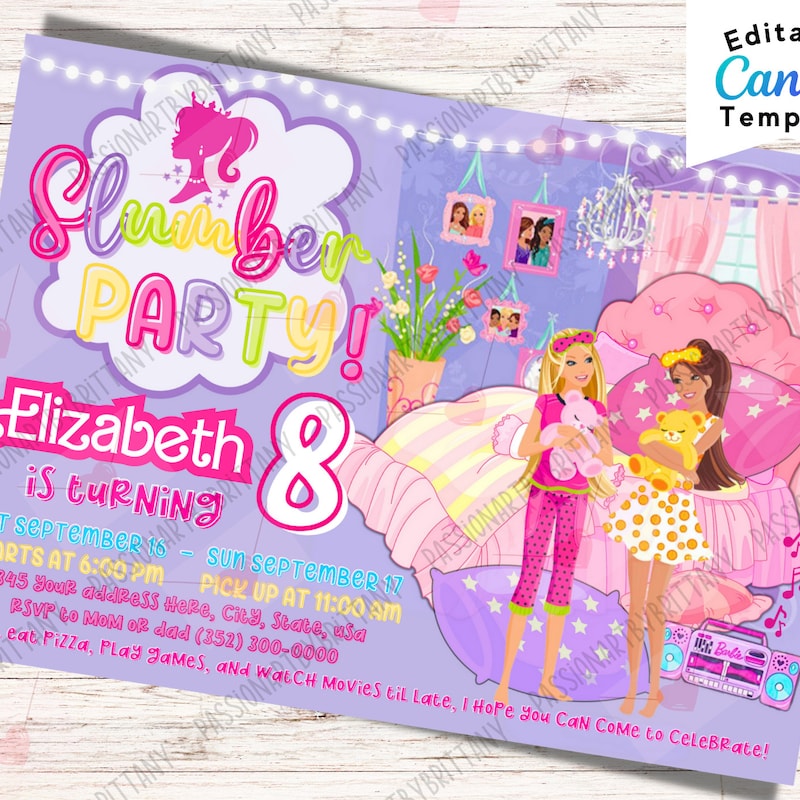 Slumber Princess Party - Etsy