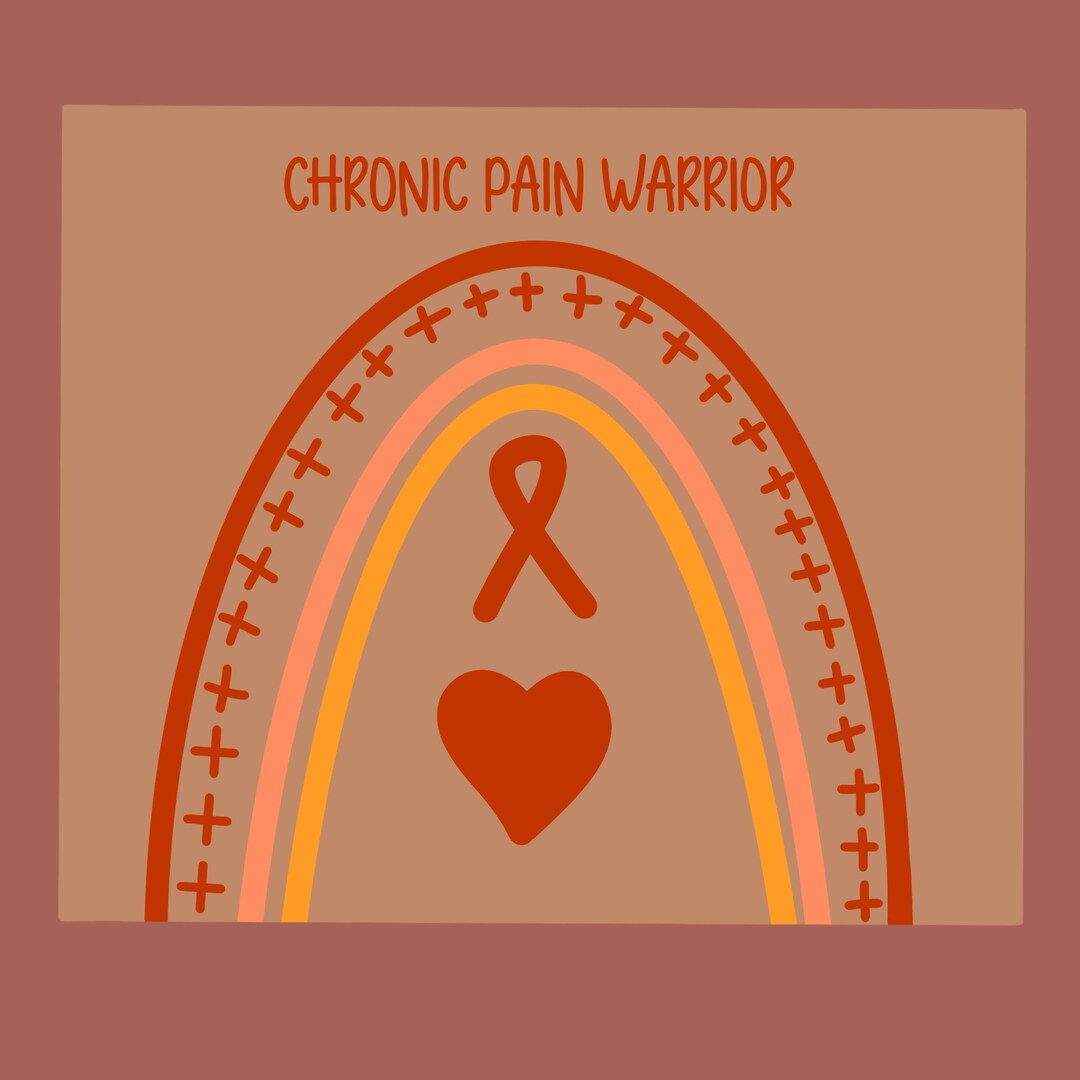 Chronic Pain Awareness Drawing - Etsy