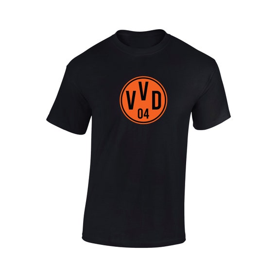 LFC VVD 04 Virgil Van Dijk T Shirt Orange Print - Etsy