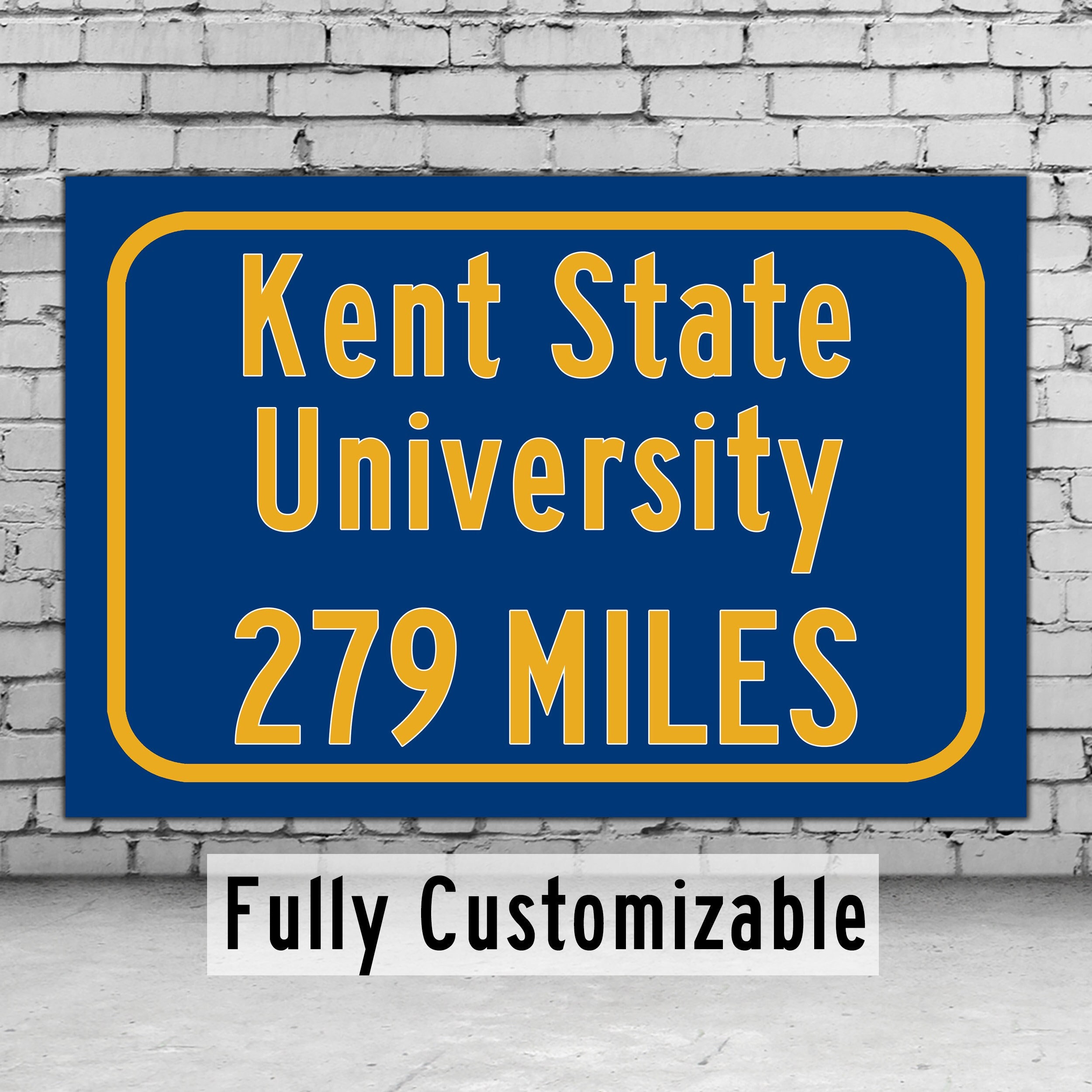 Kent State University Sign