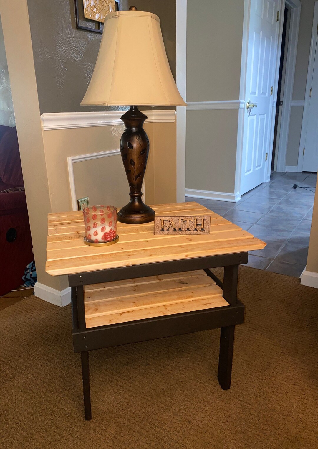 Modern Farmhouse Side Table End Table Coffee Table - Etsy