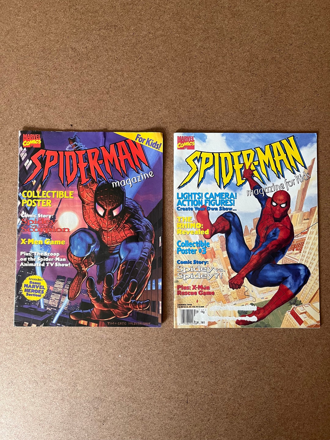 90’s Spider-man Magazines - Etsy