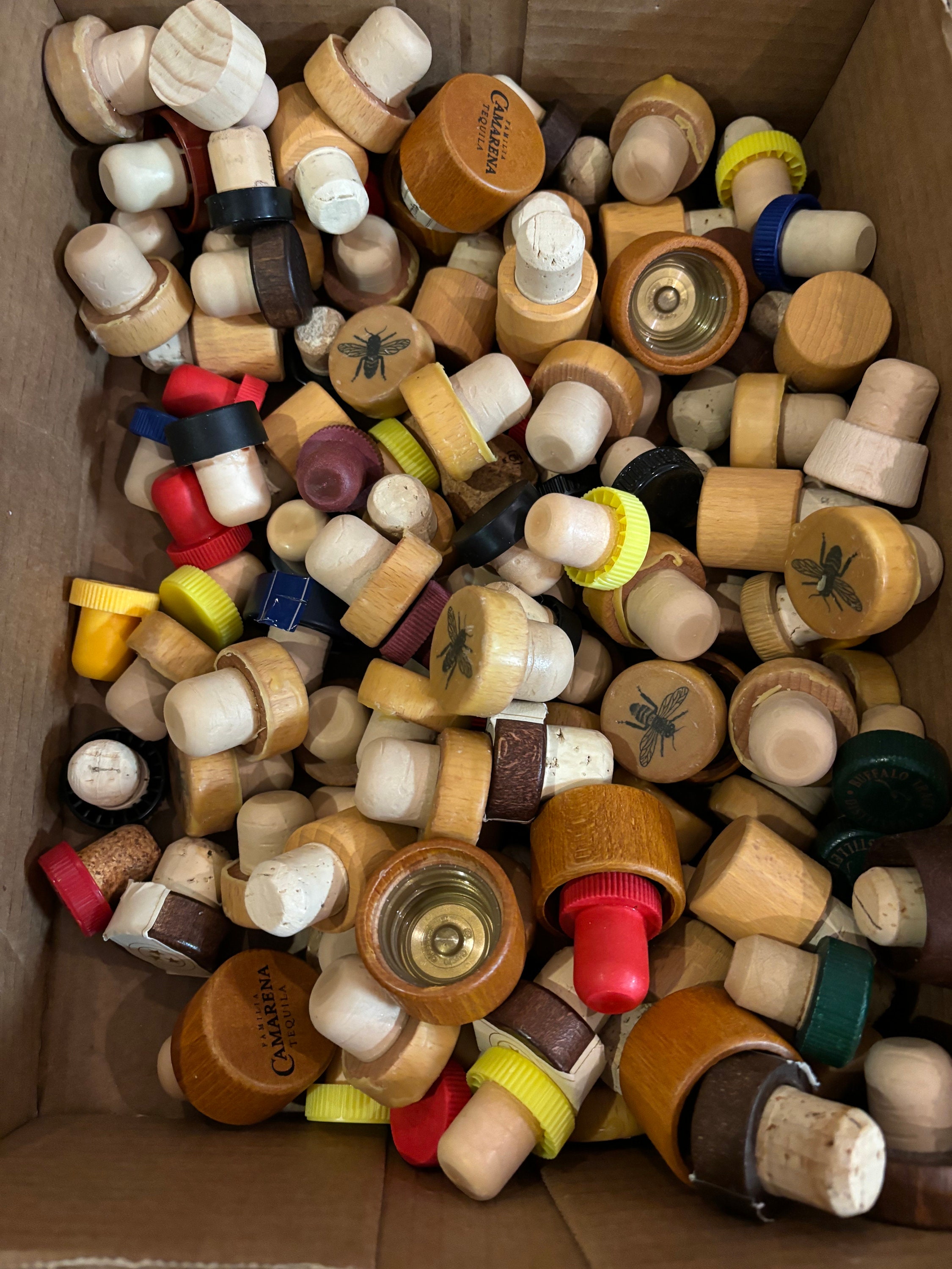 Used Assorted Bottle Stoppers! (great for Any DIY Project) (made From a ...