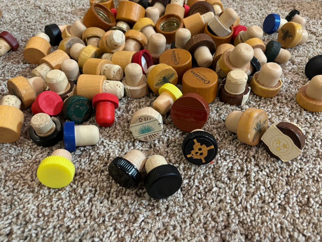 Used Assorted Bottle Stoppers! (great for Any DIY Project) (made From a ...