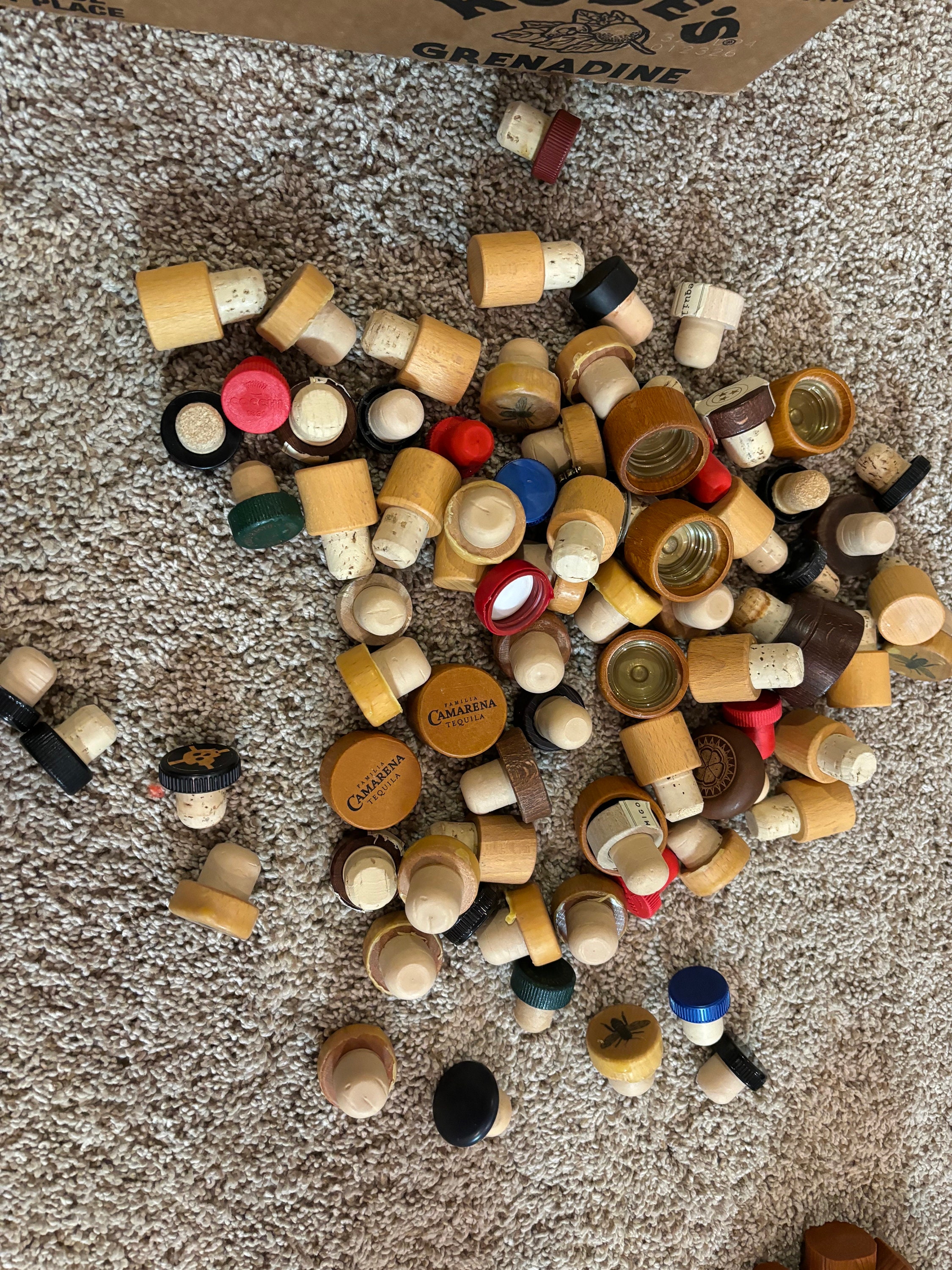 Used Assorted Bottle Stoppers! (great for Any DIY Project) (made From a ...