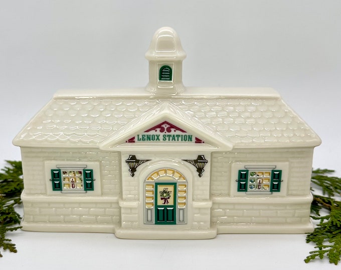 Lenox USA - Holiday Village Collection 1992 - Bone China - Lenox ...