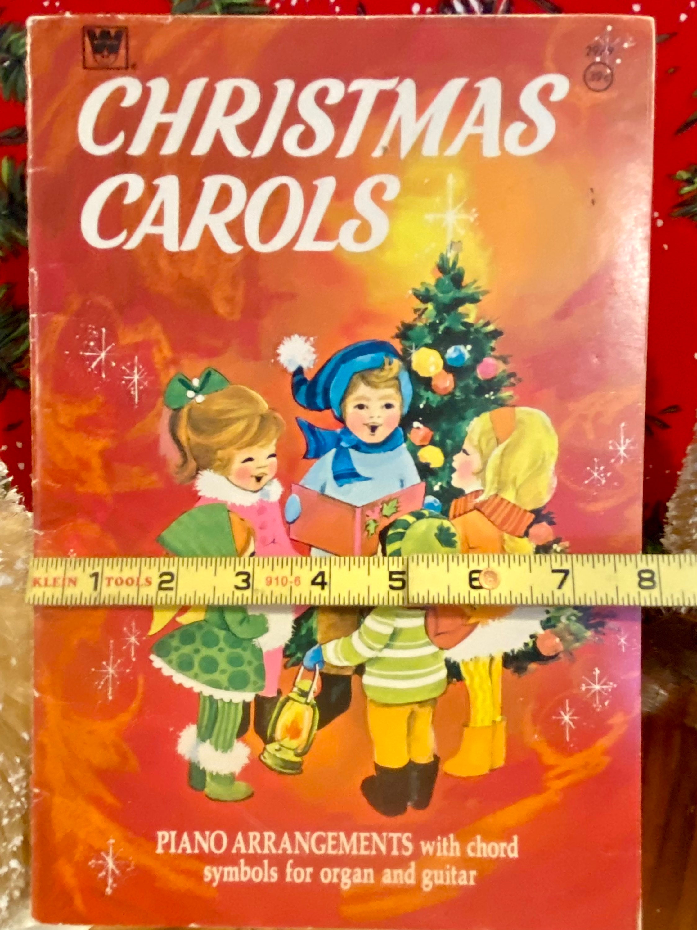 1969 Christmas Carols With Chord Symbols for Organ Guitar - Etsy