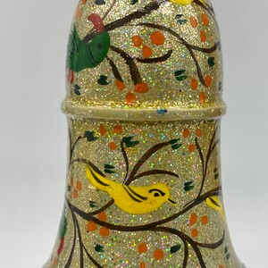 Hand Painted Hanging Papier Mache Bells From Kashmir - Etsy
