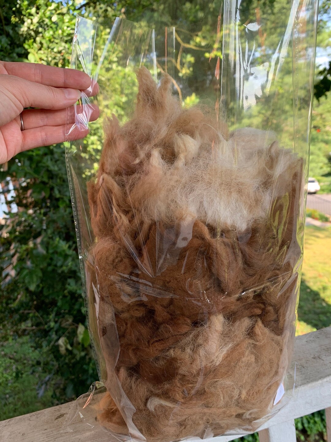 Raw Alpaca Fiber Seconds - Etsy