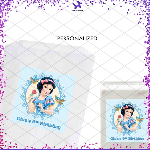 Snow White Labels - Etsy