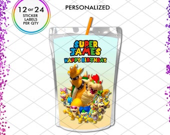 Capri Sun Super Mario - Etsy