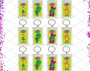 Barney the Dinosaur Key - Etsy
