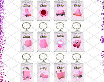 Kirby Key Chains - Etsy