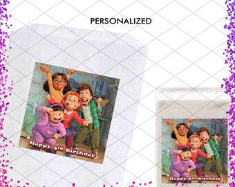 Turning Red Panda Sticker Labels Favors Birthday Party - Etsy