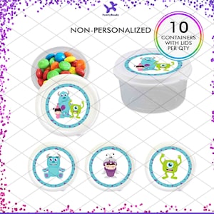 Monster Inc Favor Containers Party Box Gift for Birthday Party ...
