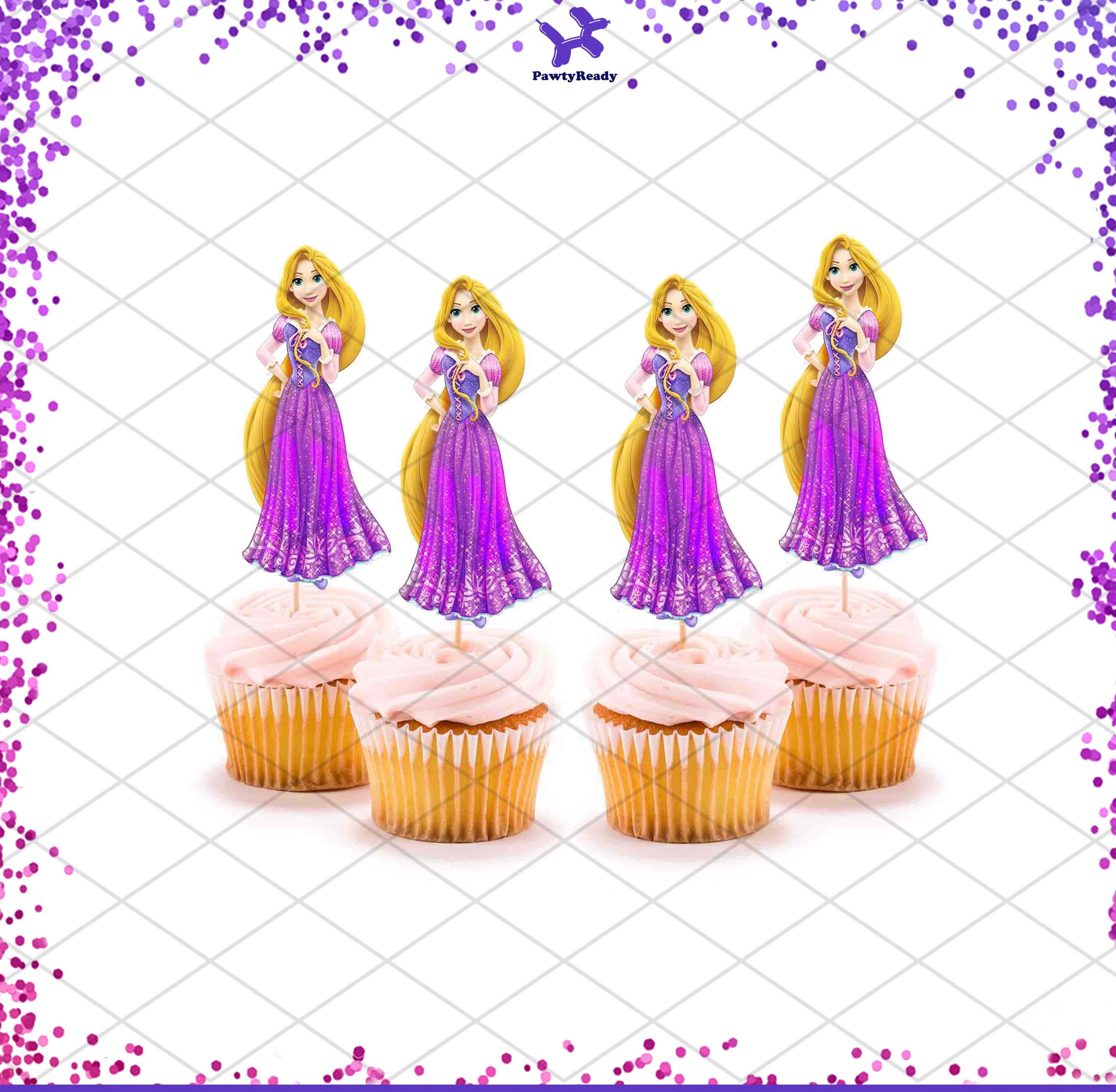 Rapunzel Toppers Cupcake Cake Birthday Party Decorations - Etsy