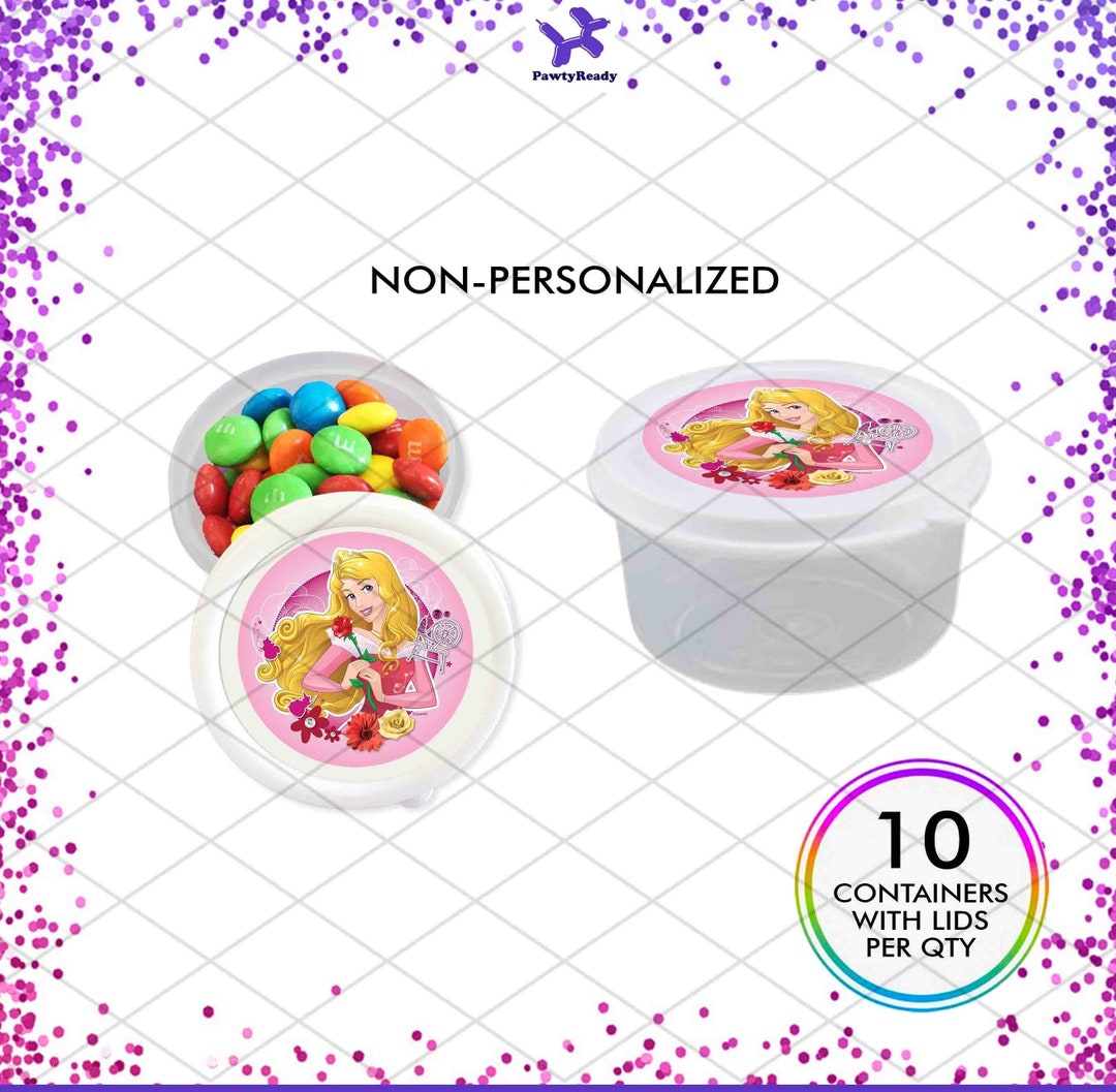 Sleeping Beauty Aurora Favor Containers Party Box Gift for Birthday ...