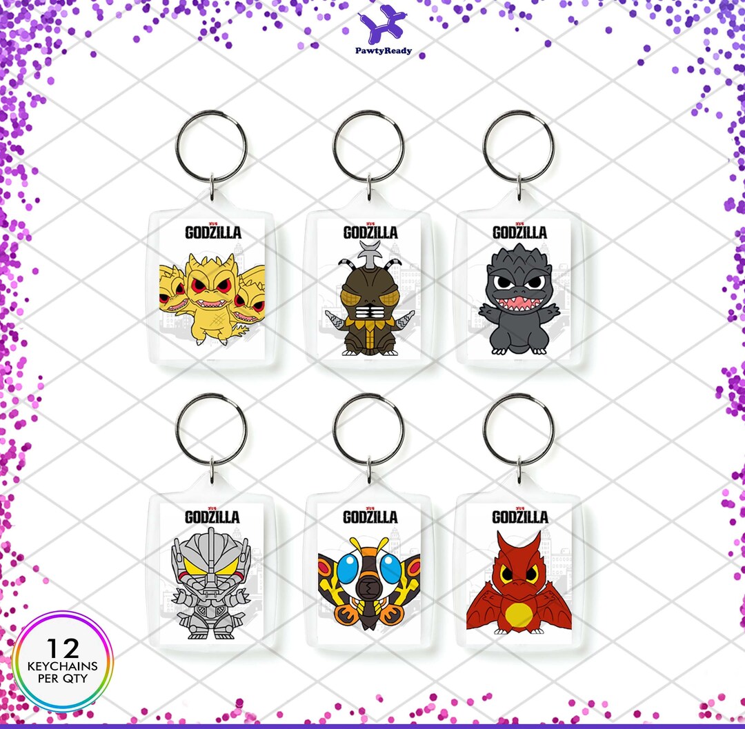 Godzilla Party Favor Bags Gift Birthday Party Favor Decorations ...