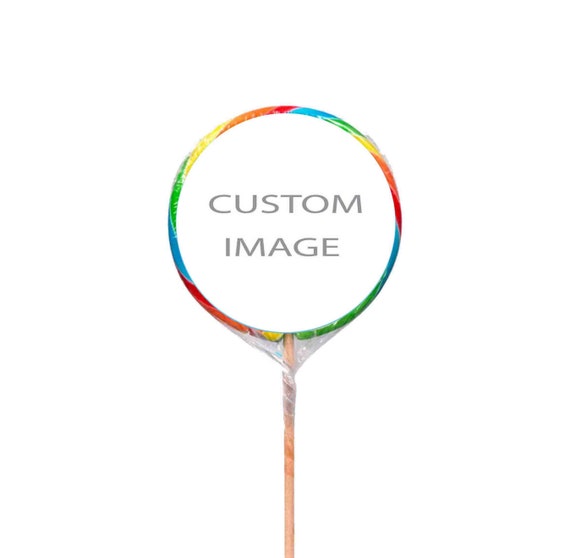 Custom Your Image Theme Sticker Labels Favors Birthday Party - Etsy