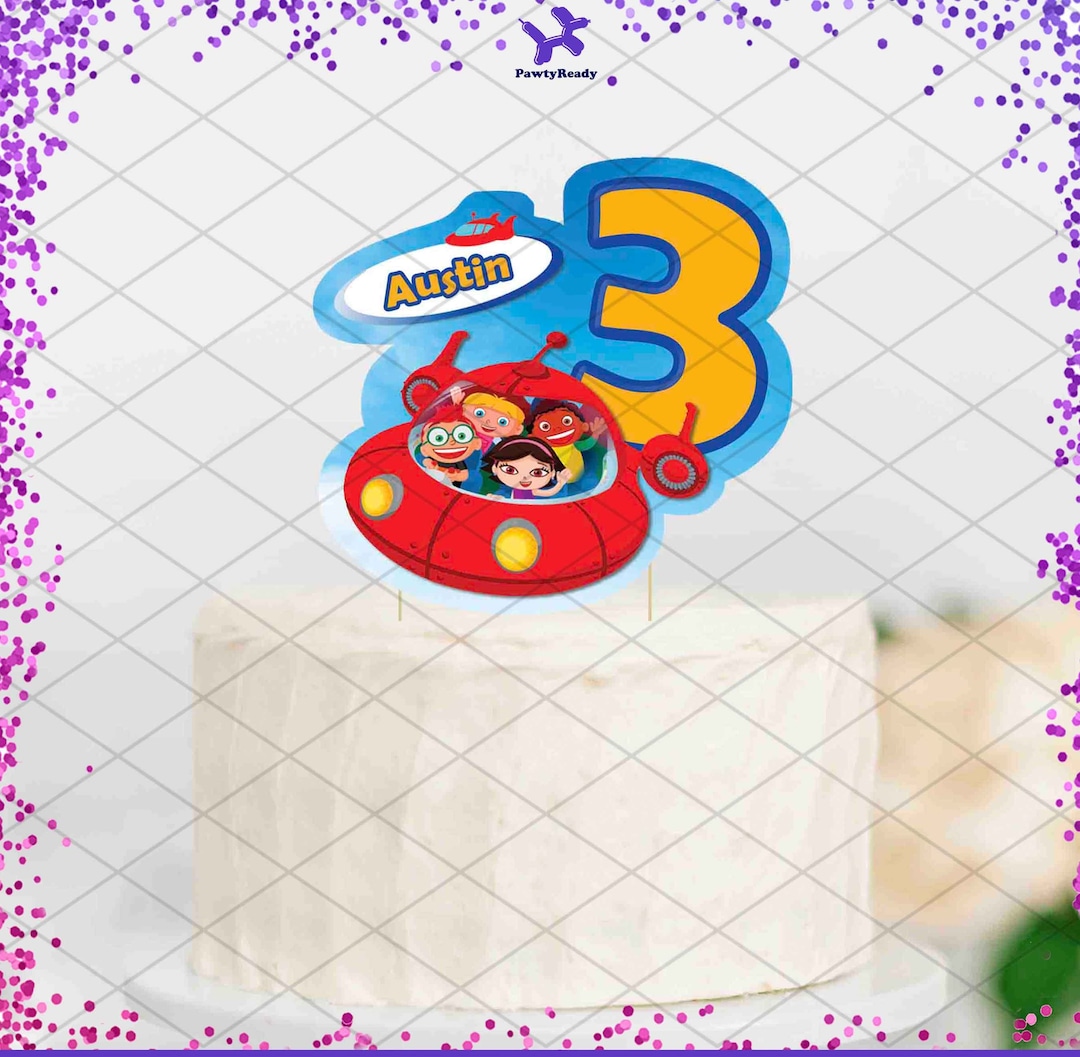 Little Einsteins Cake Toppers Centerpiece Birthday Party Decorations ...