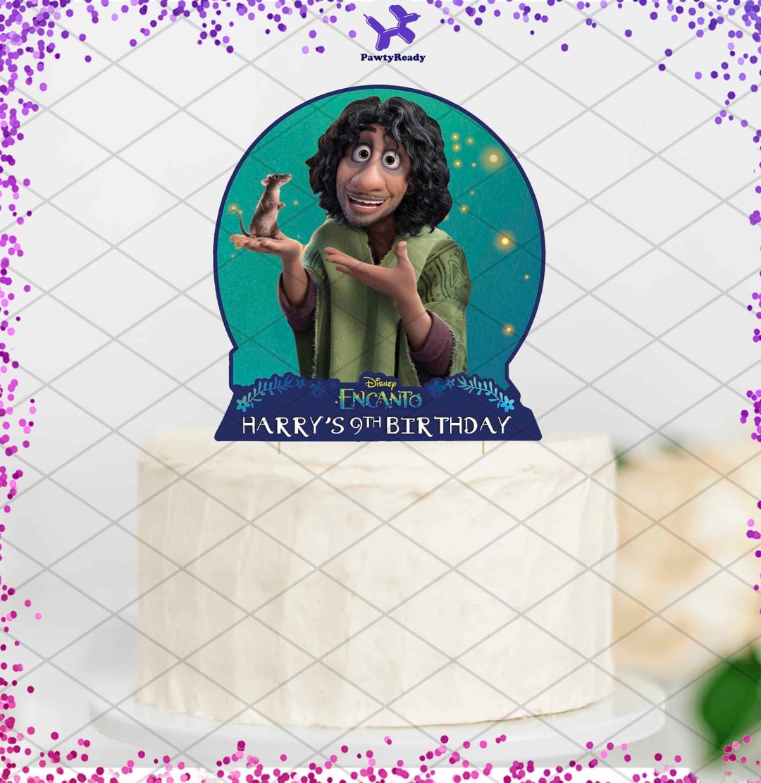 Encanto Bruno Cake Toppers Centerpiece Birthday Party Decorations ...