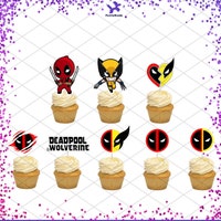 Wolverine Cake Topper (3D) - Etsy