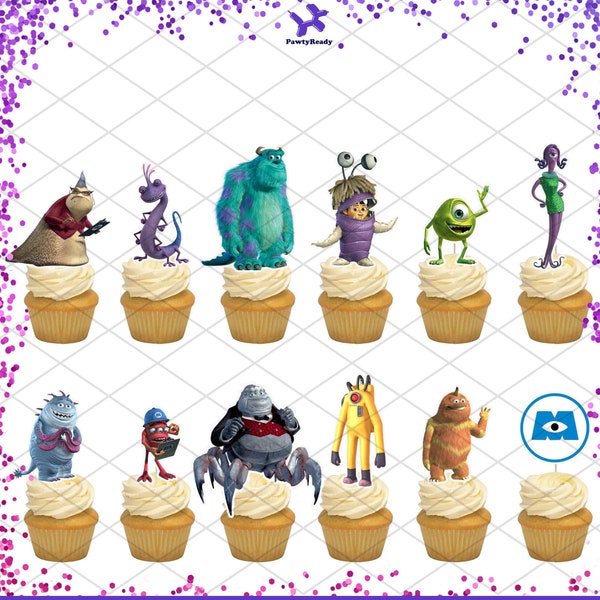 Monster Inc Favors - Etsy