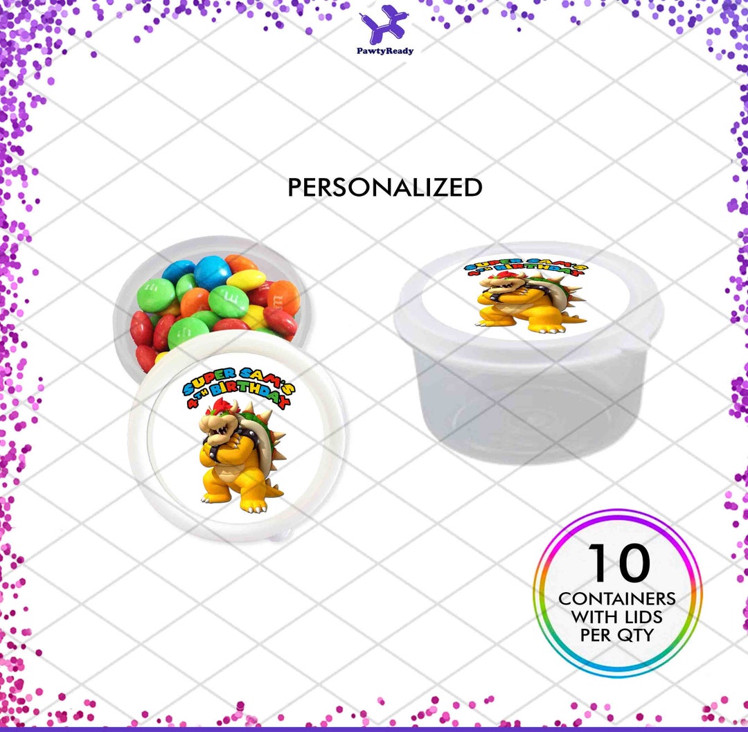 Bowser Containers Party Box Gift for Birthday Party Decorations for ...