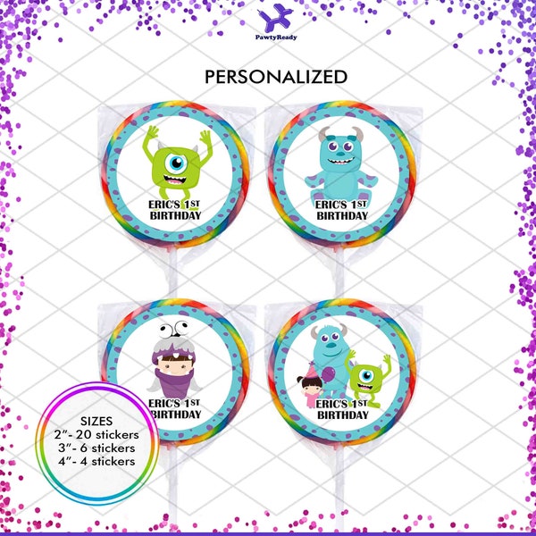 Monster Inc Favors - Etsy